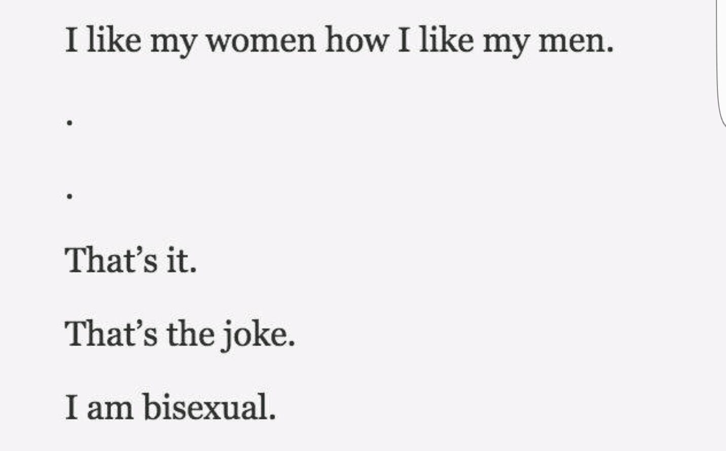 That's the joke. | Scrolller