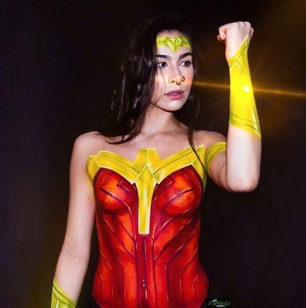 @ThatsStrange cospaint of Wonder Woman | Scrolller