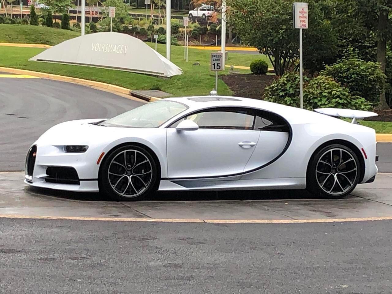 The 2019 Bugatti Chiron In White | Scrolller