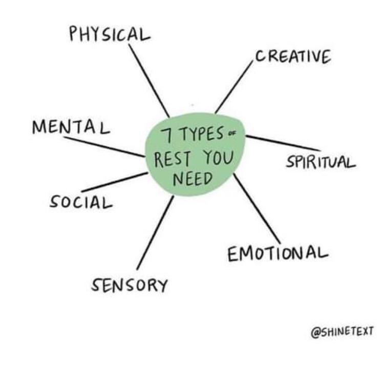 The 7 types of rest you need | Scrolller
