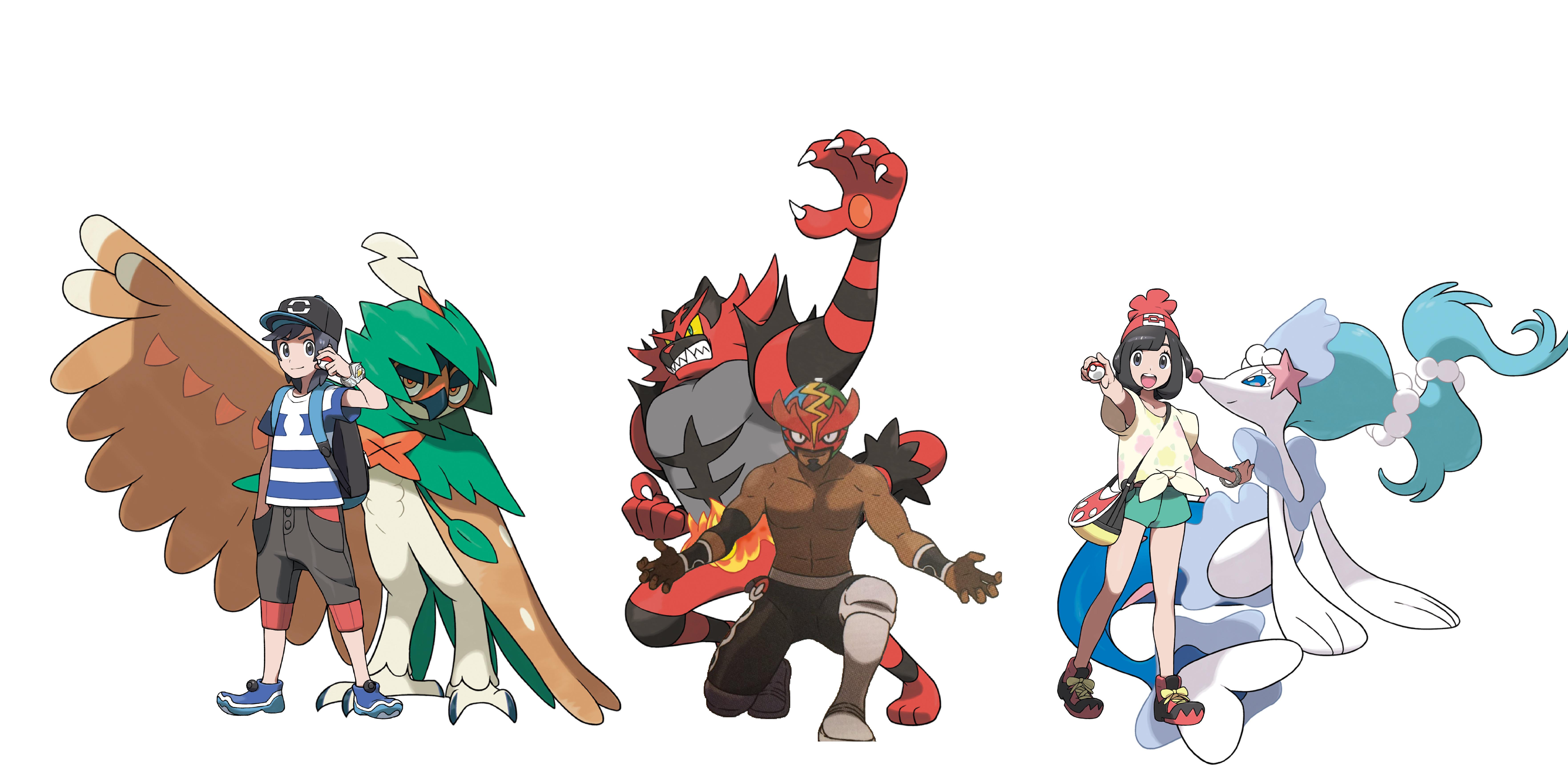The Alolan Starter Sync Pairs: | Scrolller