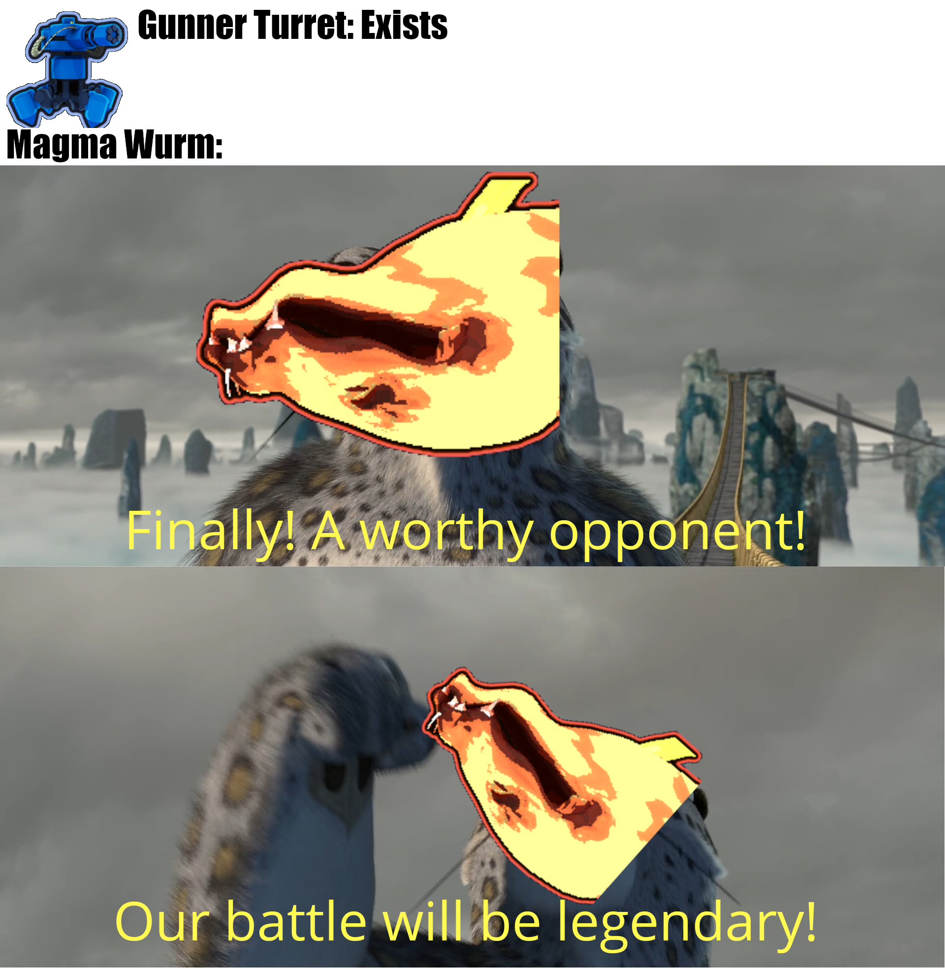 The archenemy of Magma Wurm | Scrolller