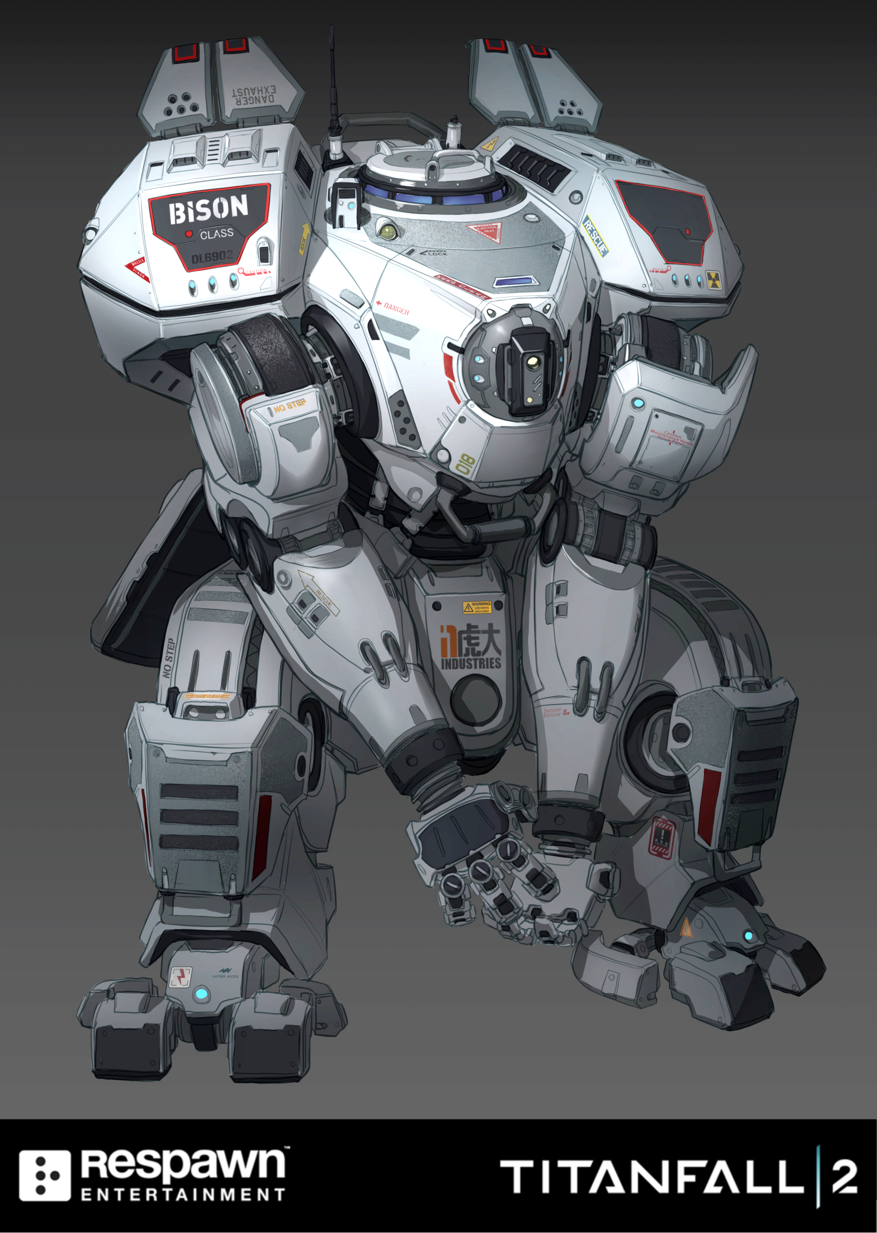 The Art of Titanfall 2. Bison class | Scrolller
