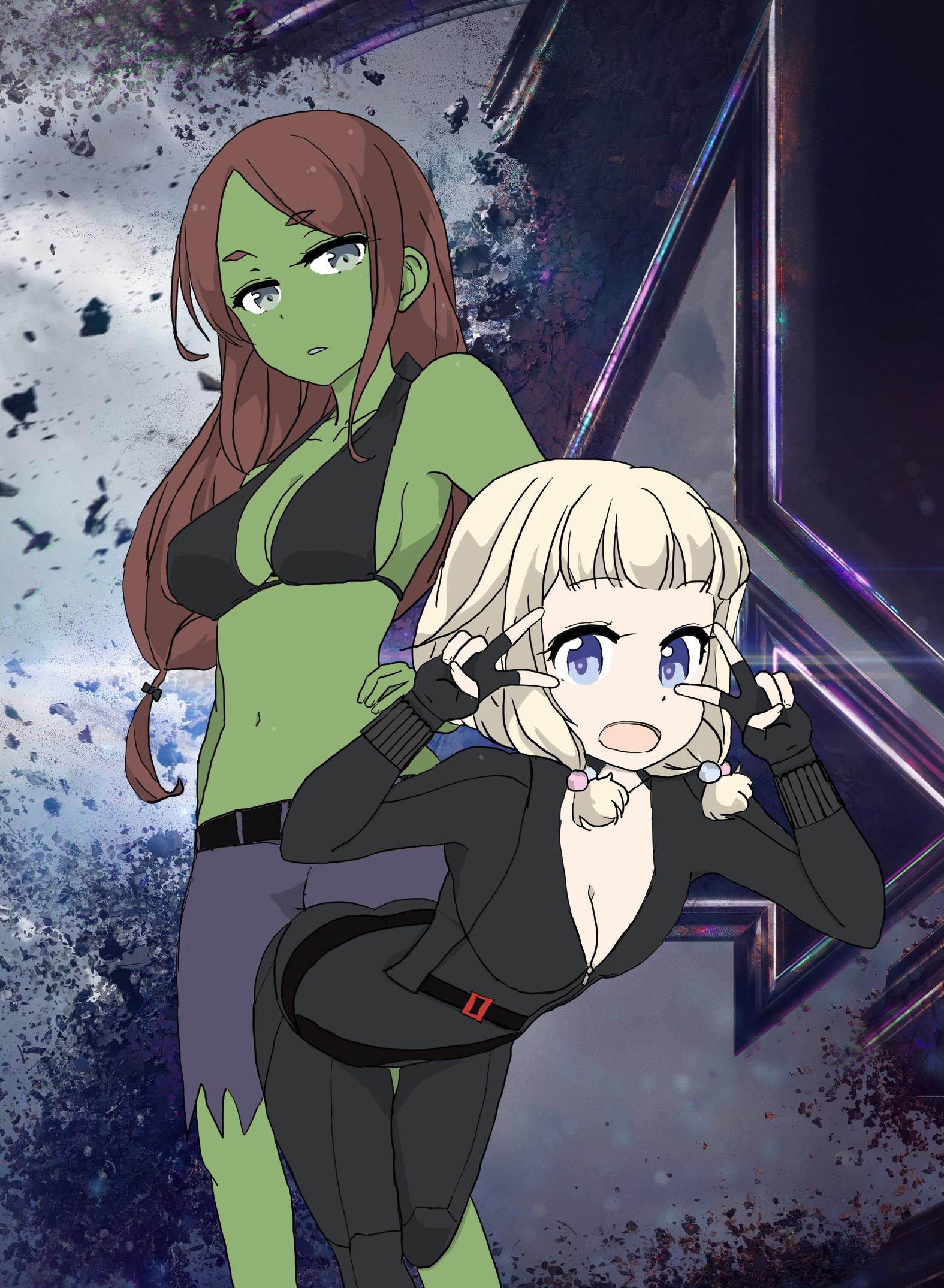 The Avengers: New Endgame - The Incredible Umiko and Black Nenecchi | Scrolller