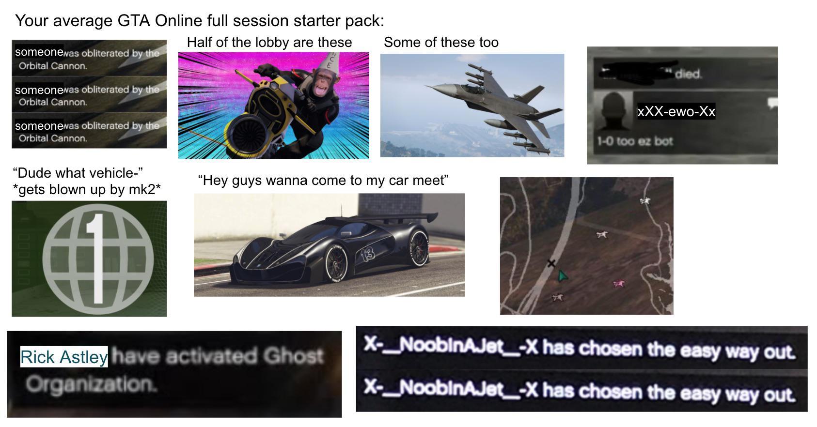 The average GTA Online session | Scrolller