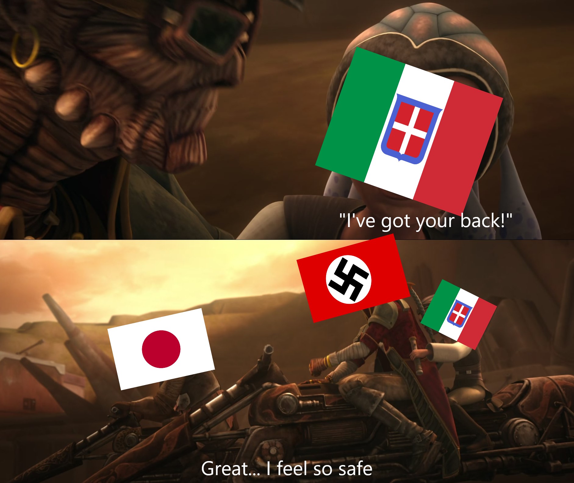 The Axis powers in a nutshell | Scrolller