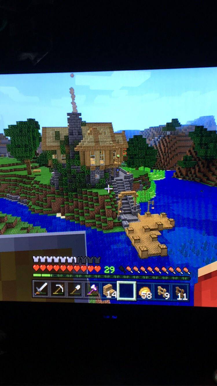 The beginnings of my minecraft house | Scrolller