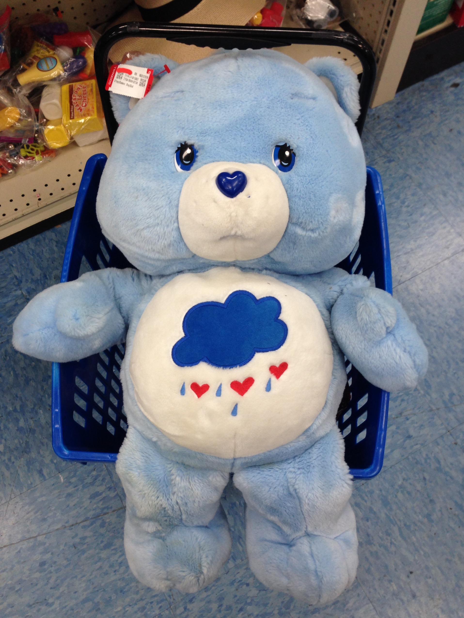 The biggest vintage Care Bear I've ever seen in Goodwill | Scrolller