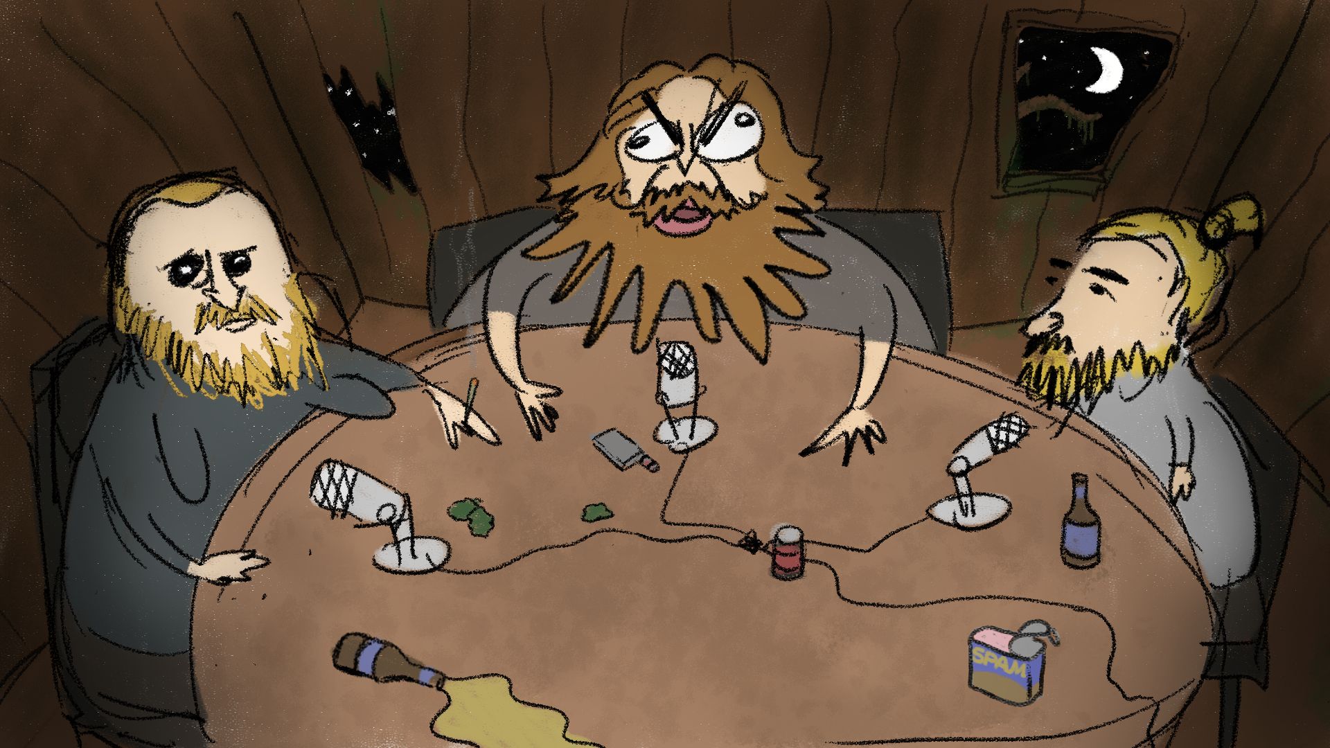 The boys in their moldy ol' swamp shack | Scrolller