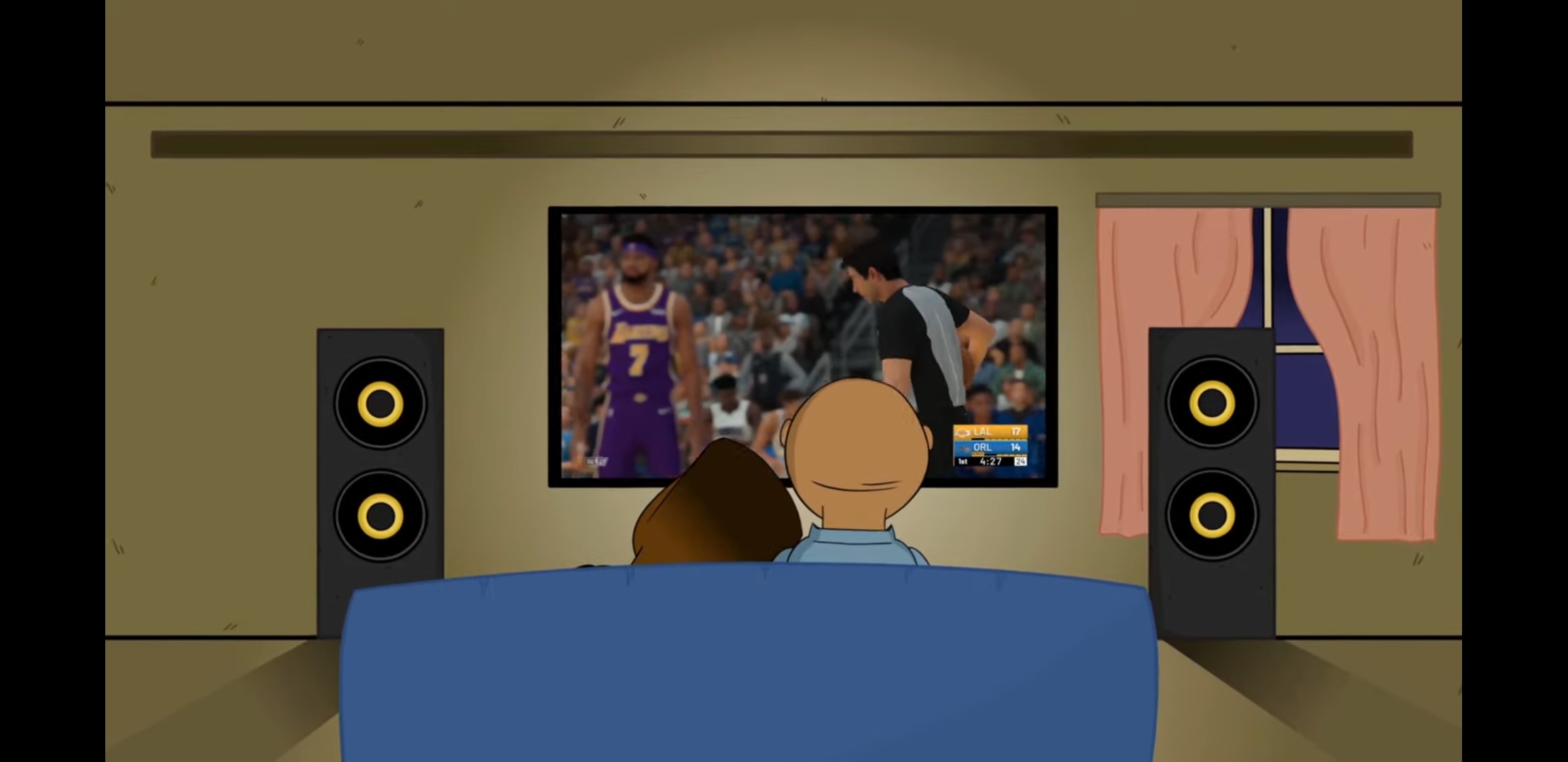 The cartoon dude is wildin' | Scrolller