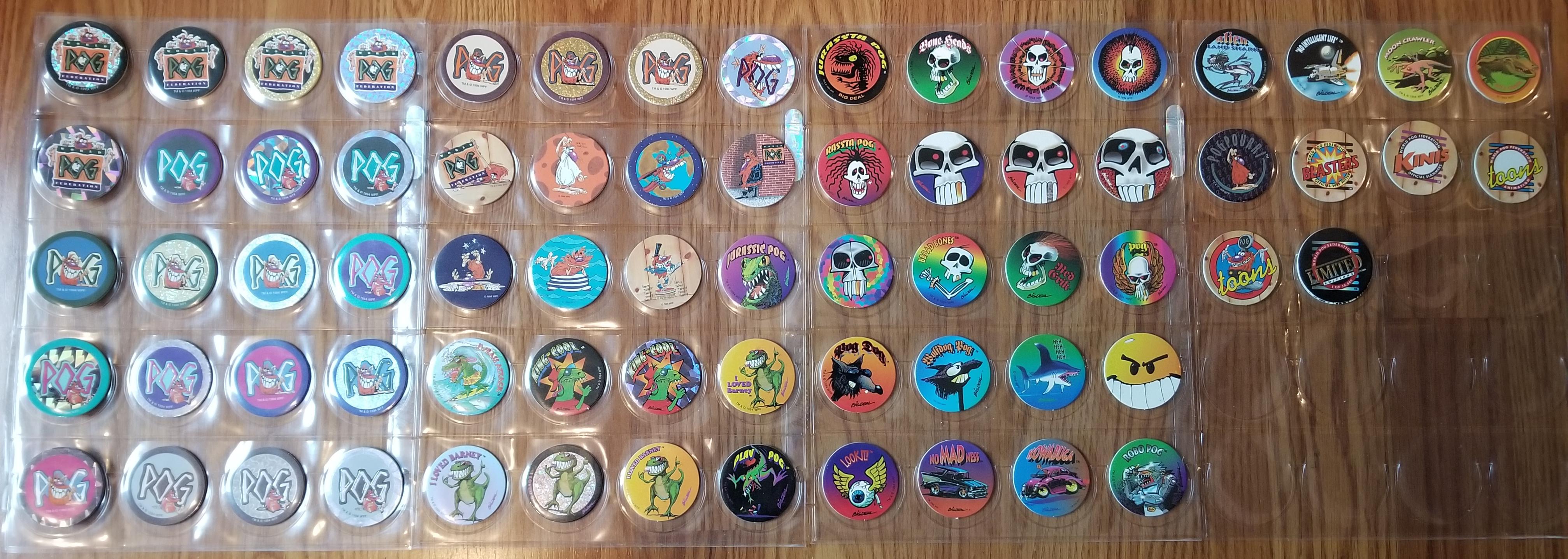 The complete original World POG Federation collection | Scrolller