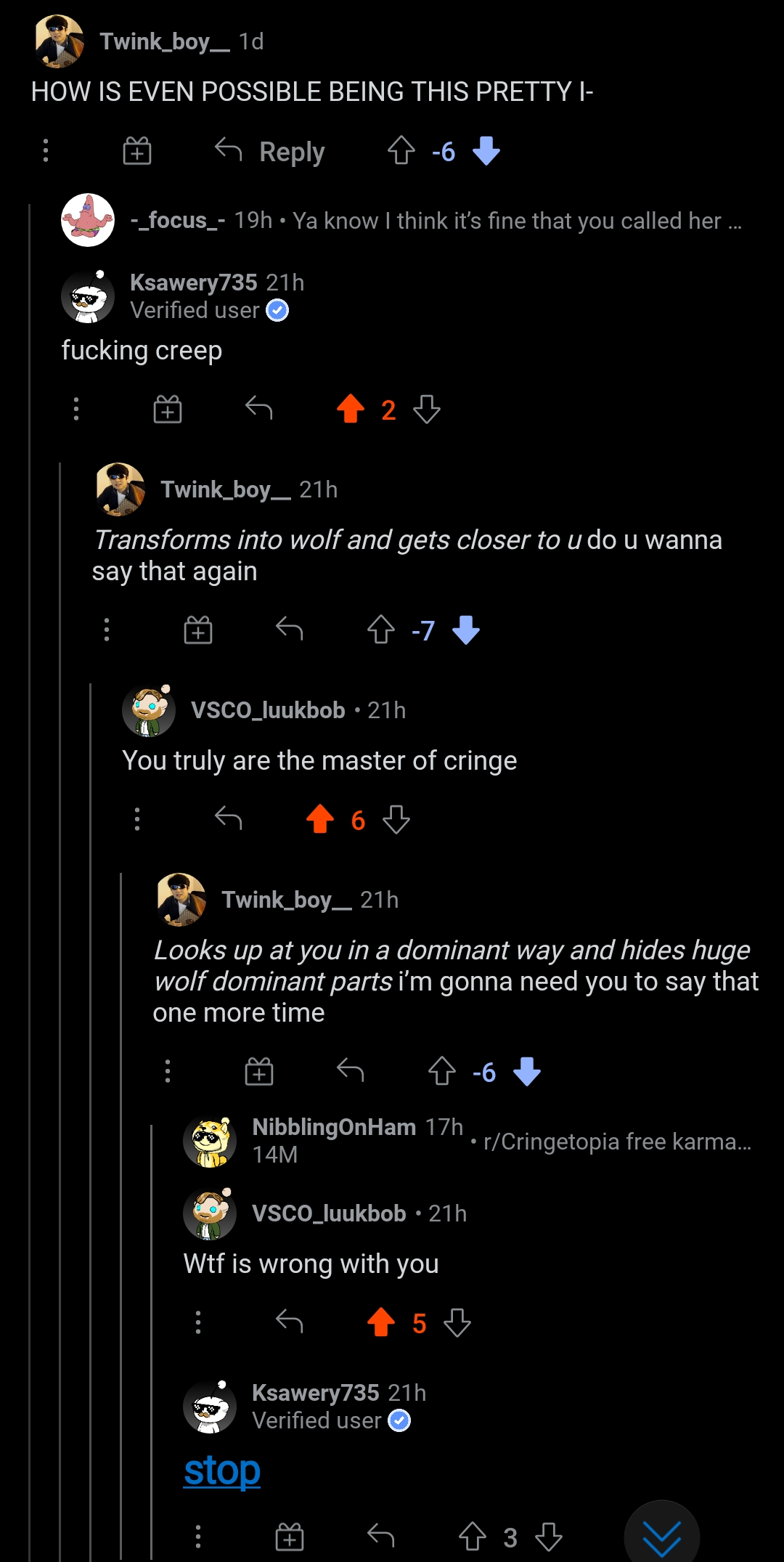 The cringe of this dude | Scrolller