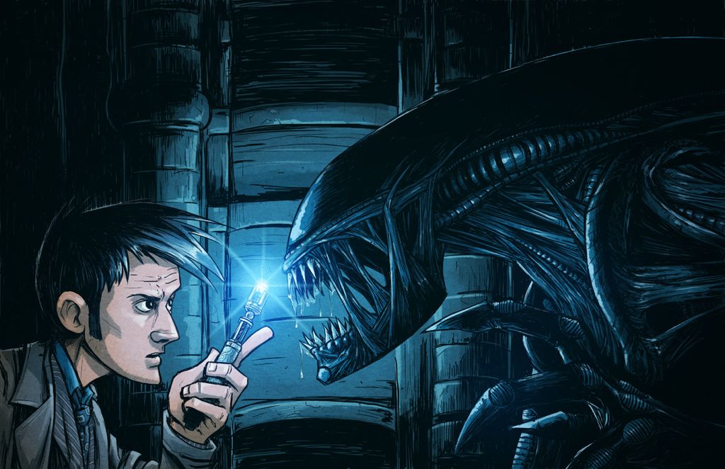 The Doctor meets an alien | Scrolller