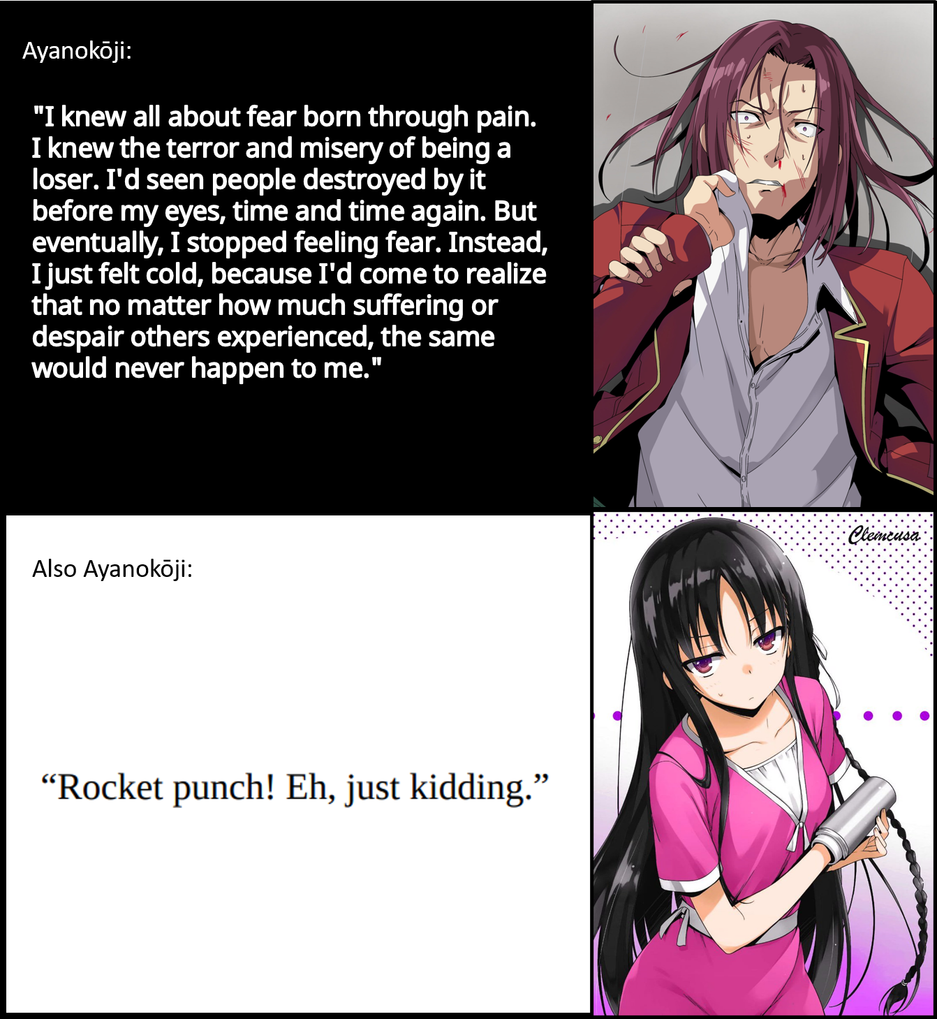 The duality of Ayanokōji... | Scrolller