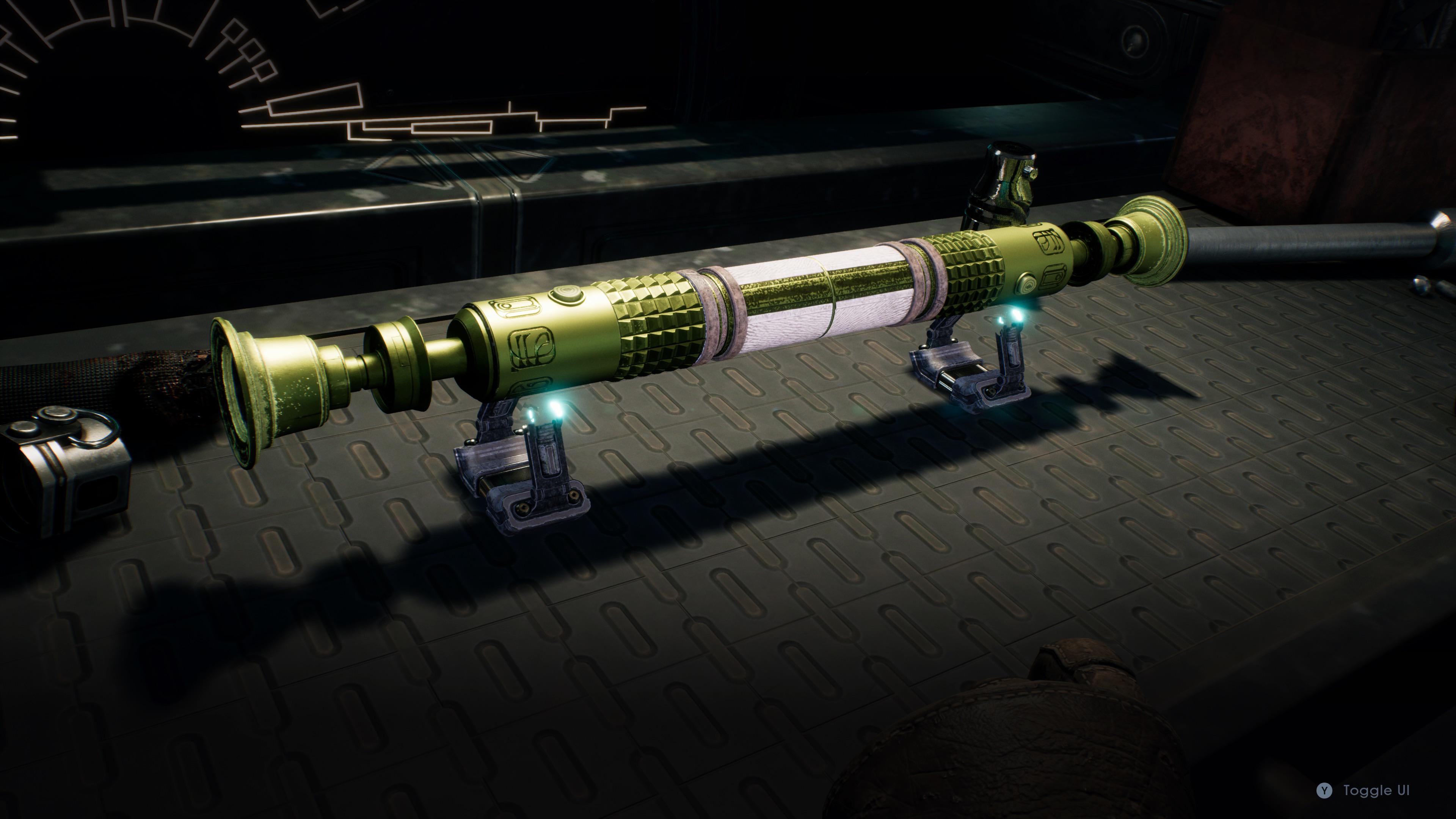 "The Elder Scroll" - my lightsaber in Jedi Fallen Order | Scrolller