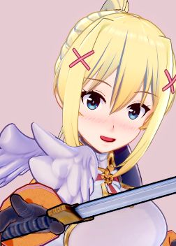 The ever blushing Darkness | Scrolller