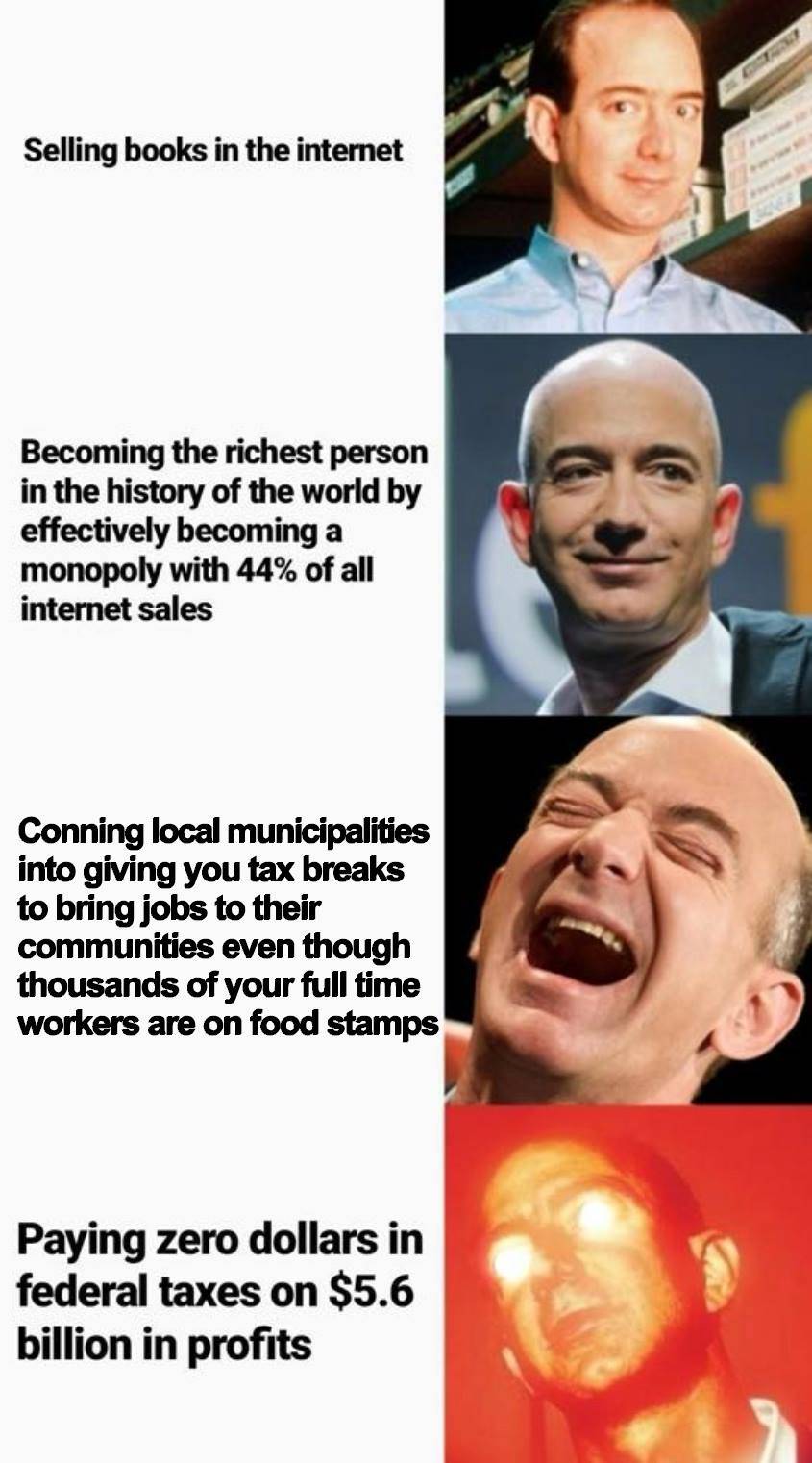 The Evil of Bezos | Scrolller
