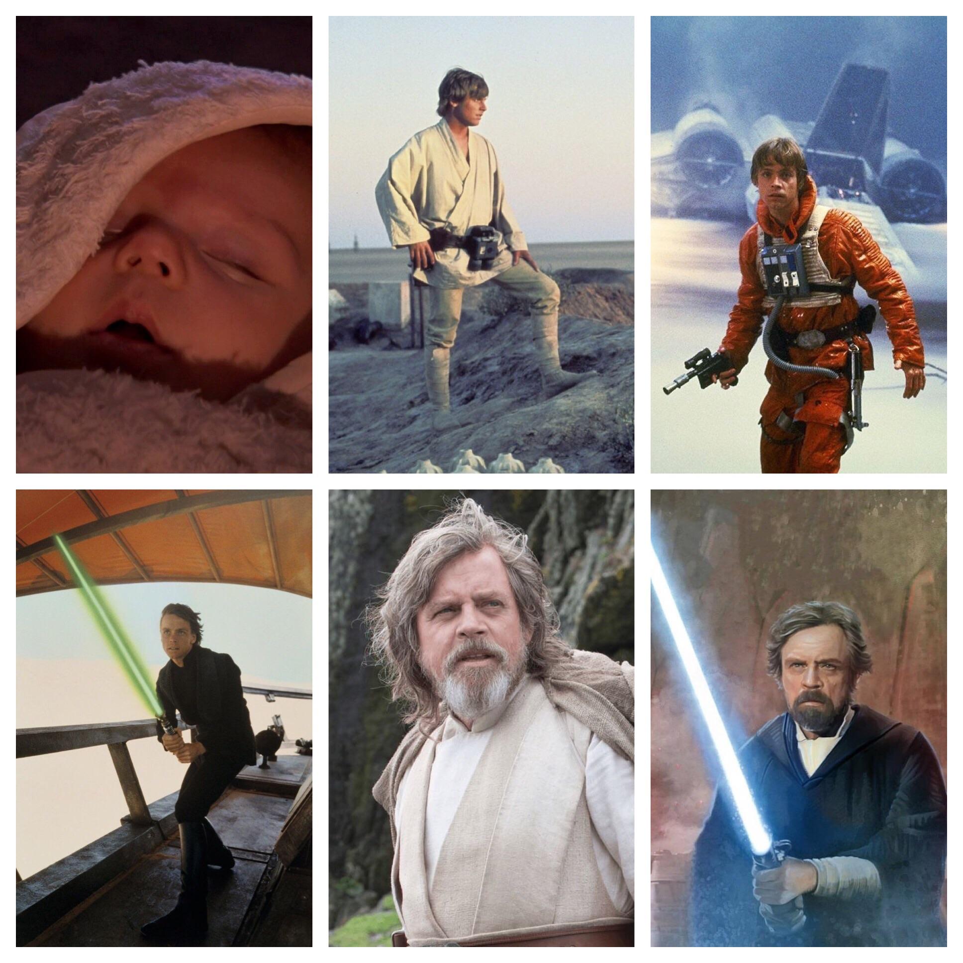 The evolution of Luke Skywalker | Scrolller