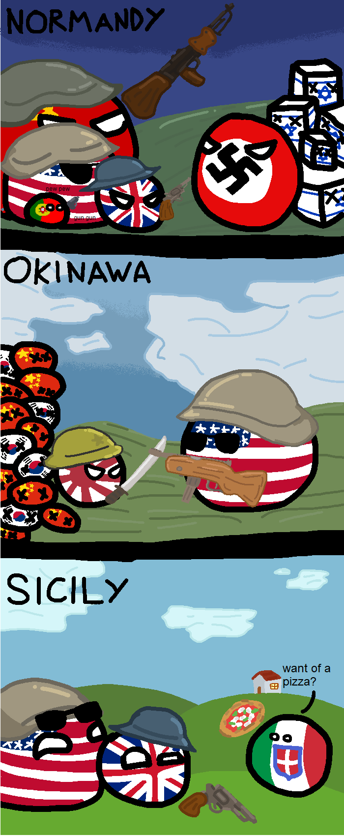 The fall of the axis powers | Scrolller