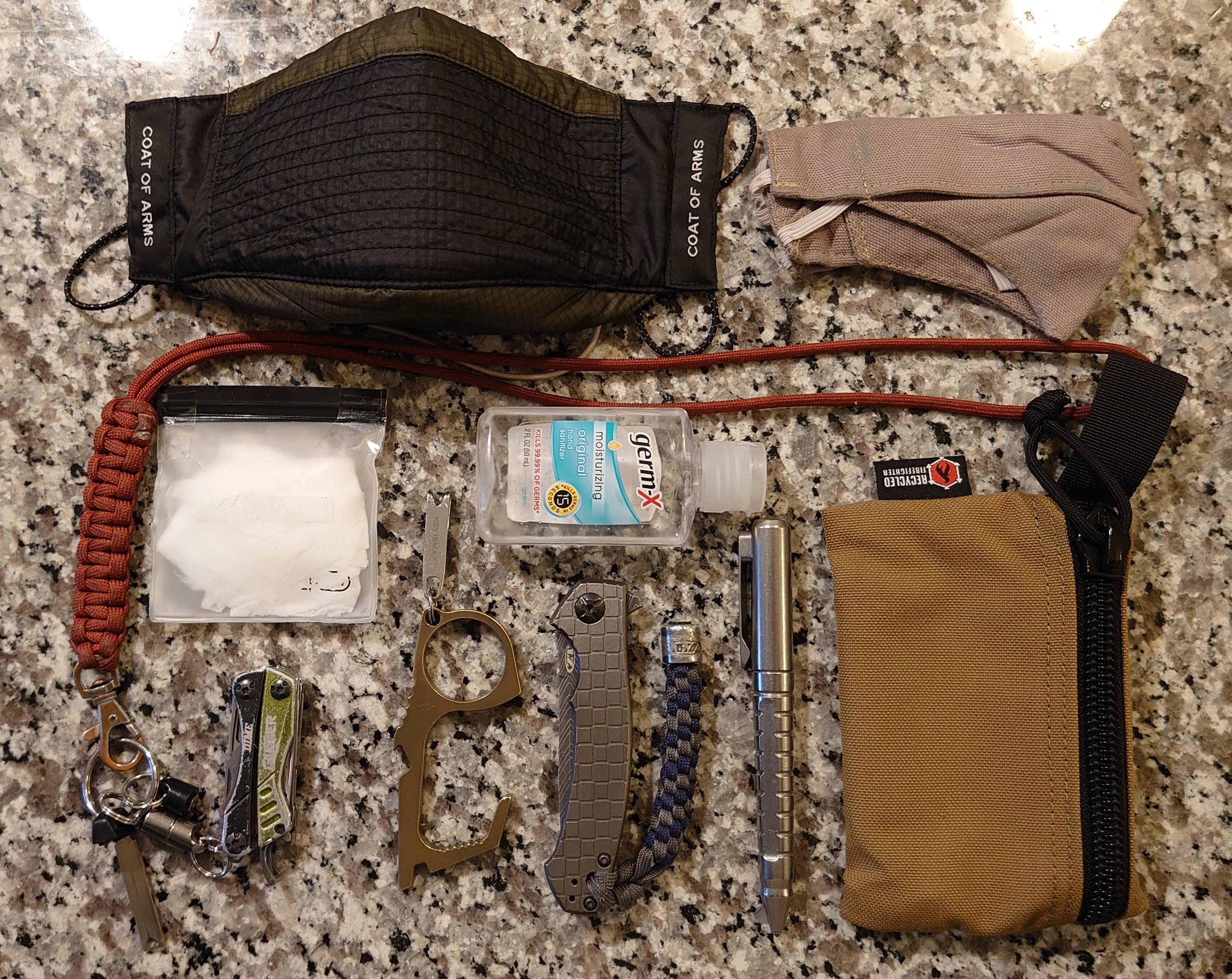 The full on COVID EDC kit | Scrolller