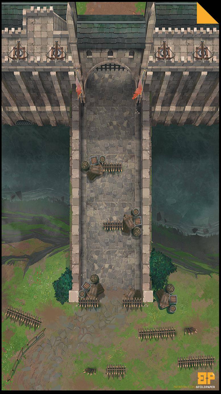 The Gated Bridge [25x40] | Scrolller