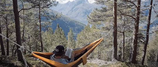 The great outdoors and a good book. | Scrolller