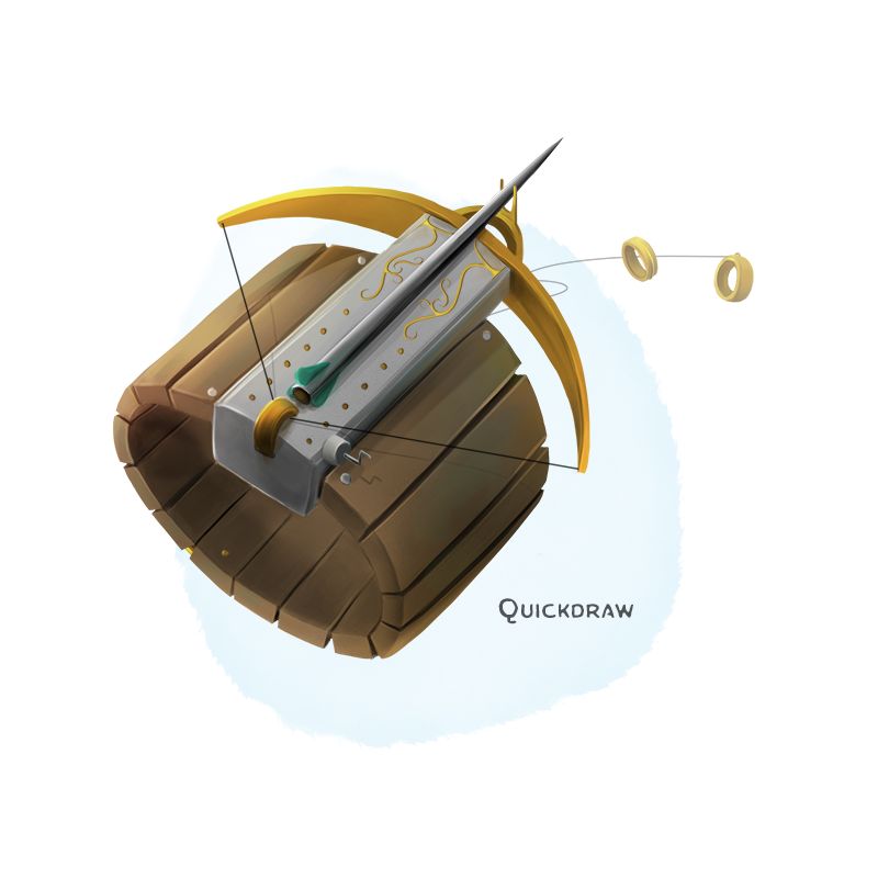 {The Griffon's Saddlebag} Quickdraw | Weapon (crossbow, hand) | Scrolller