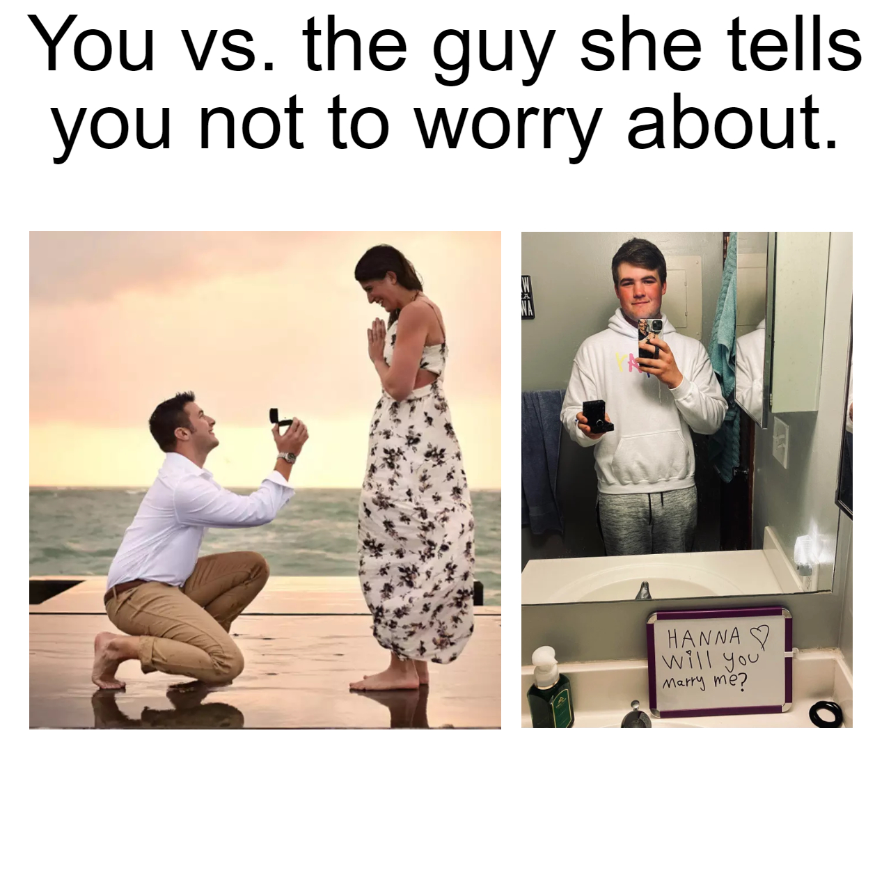 The guy she tells you not to worry about | Scrolller