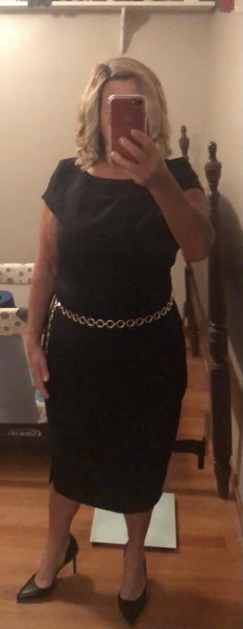 The heels; black dress 😉 work wear | Scrolller