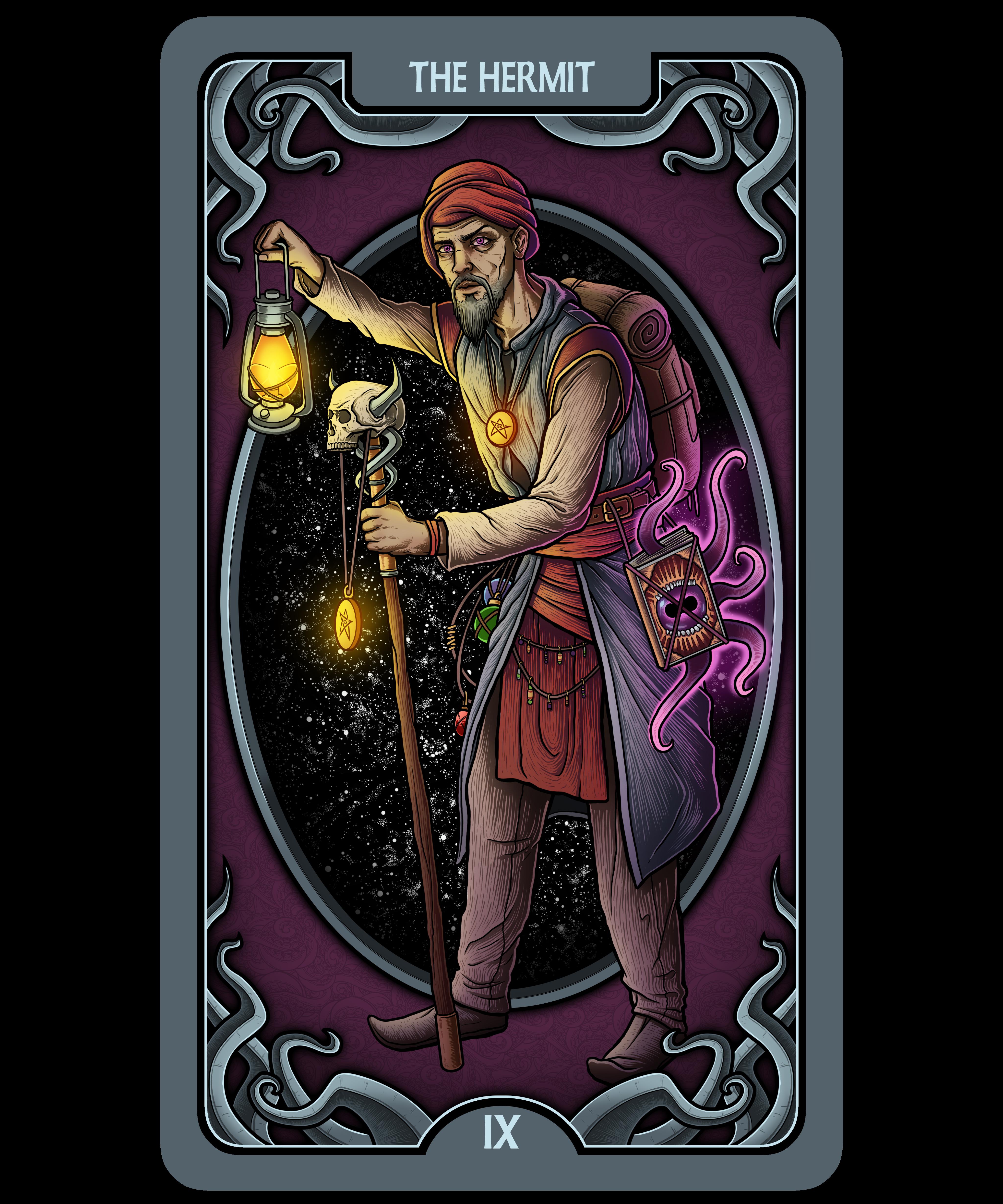 The Hermit, Me, Digital, 2021 | Scrolller