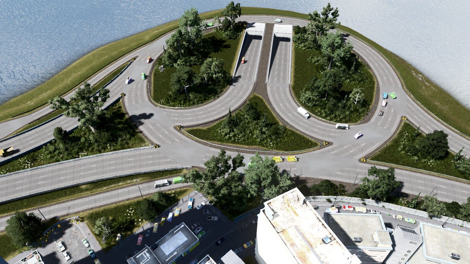 The highway junction roundabout | Scrolller