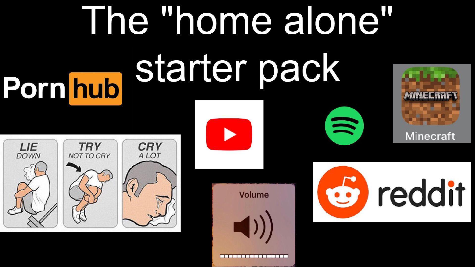 The home alone starterpack | Scrolller