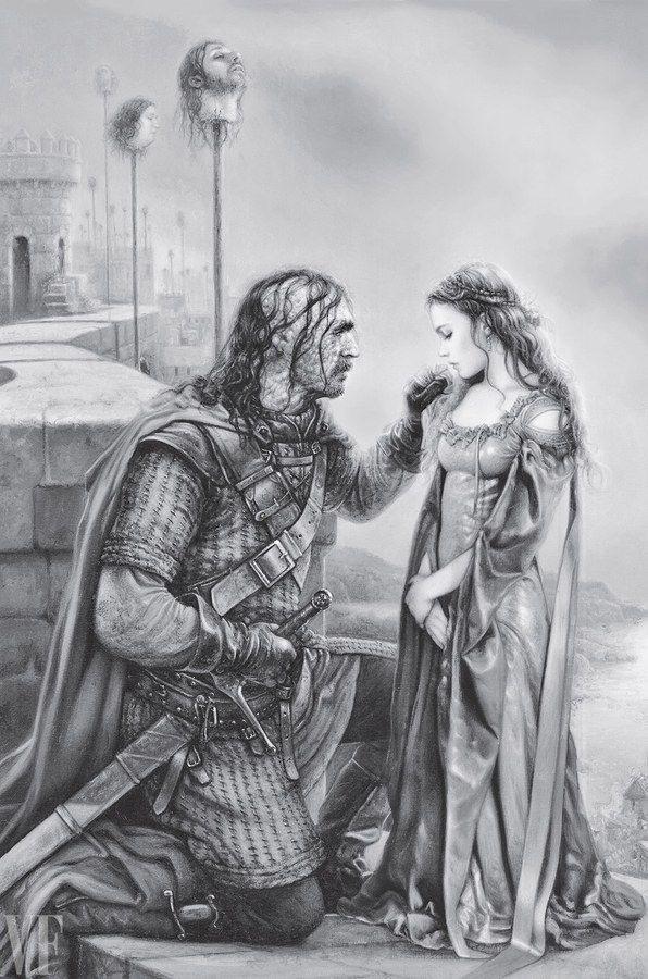 The Hound & Sansa, By Arantza Sestayo | Scrolller