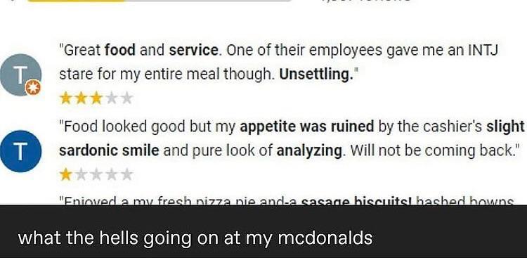 the INTJ stare | Scrolller