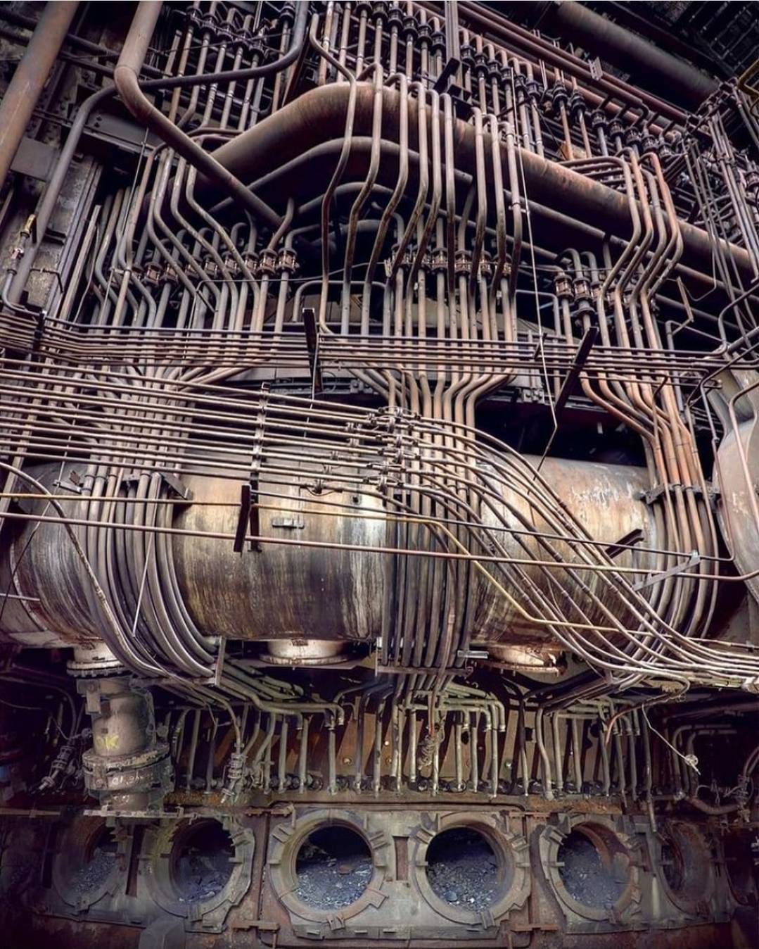 The Intricate Complexity Of Engineering That Makes Up A Blast Furnace