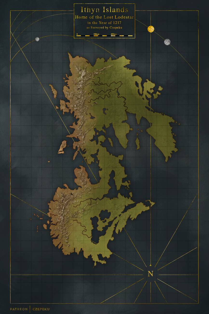 The Ithyn Islands [Region Map] | Scrolller