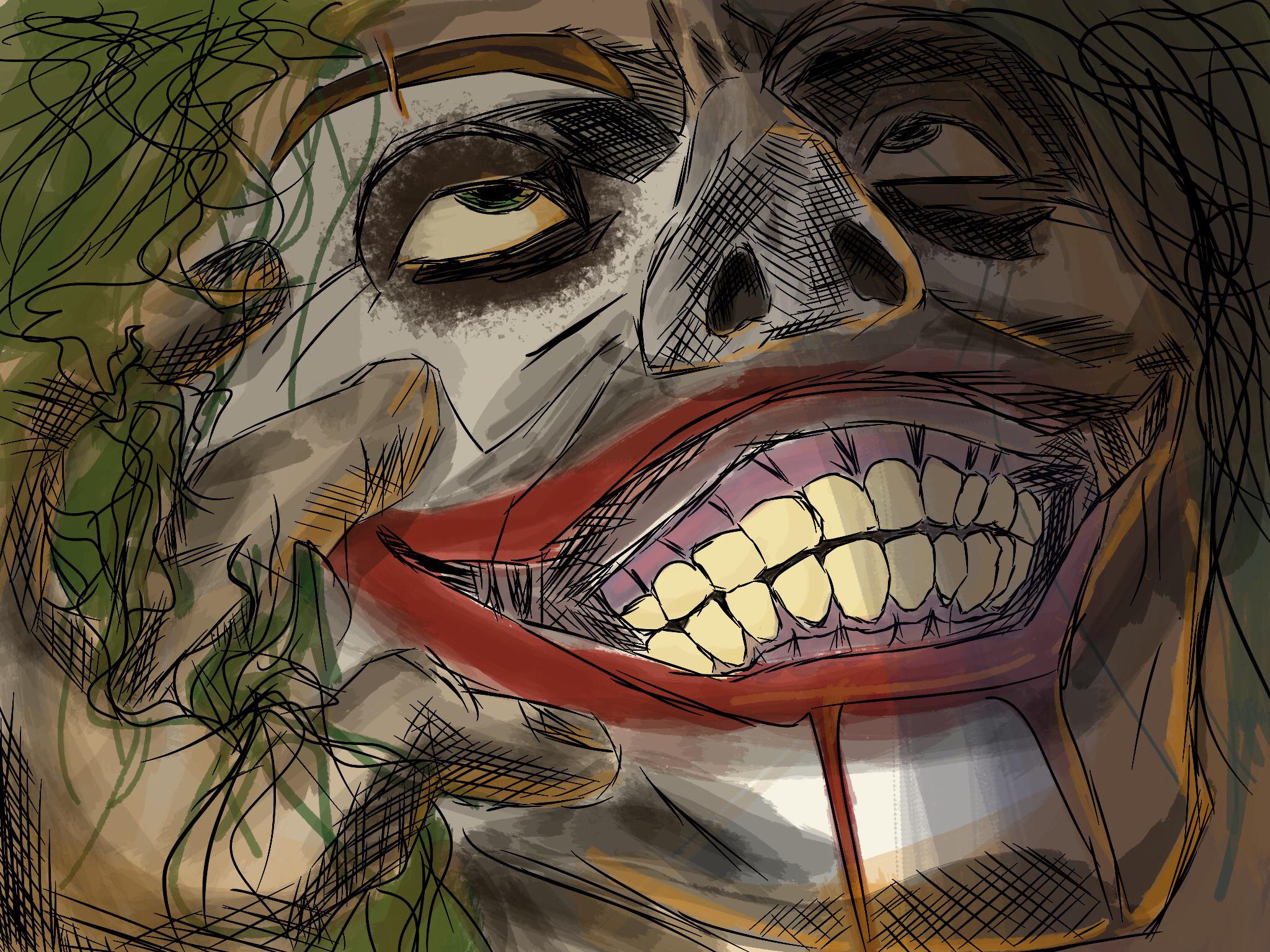 The Joker - Original Artwork | Scrolller