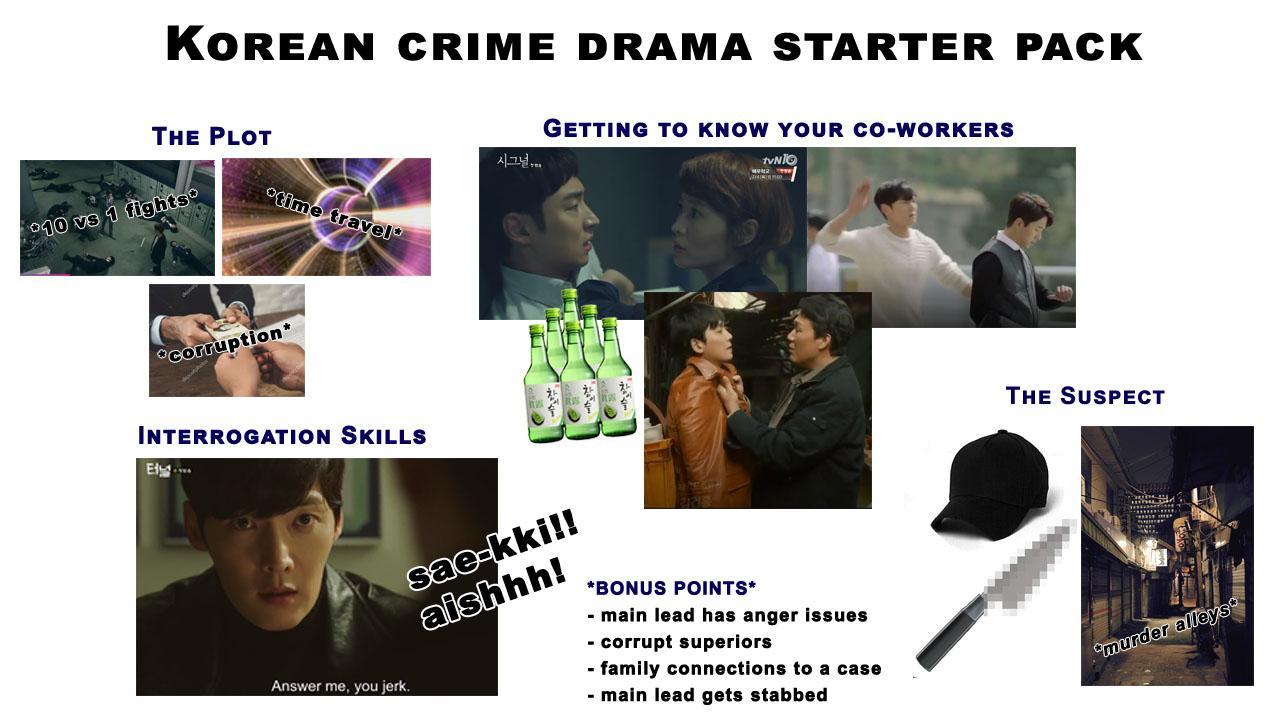 The Korean crime drama starter pack | Scrolller