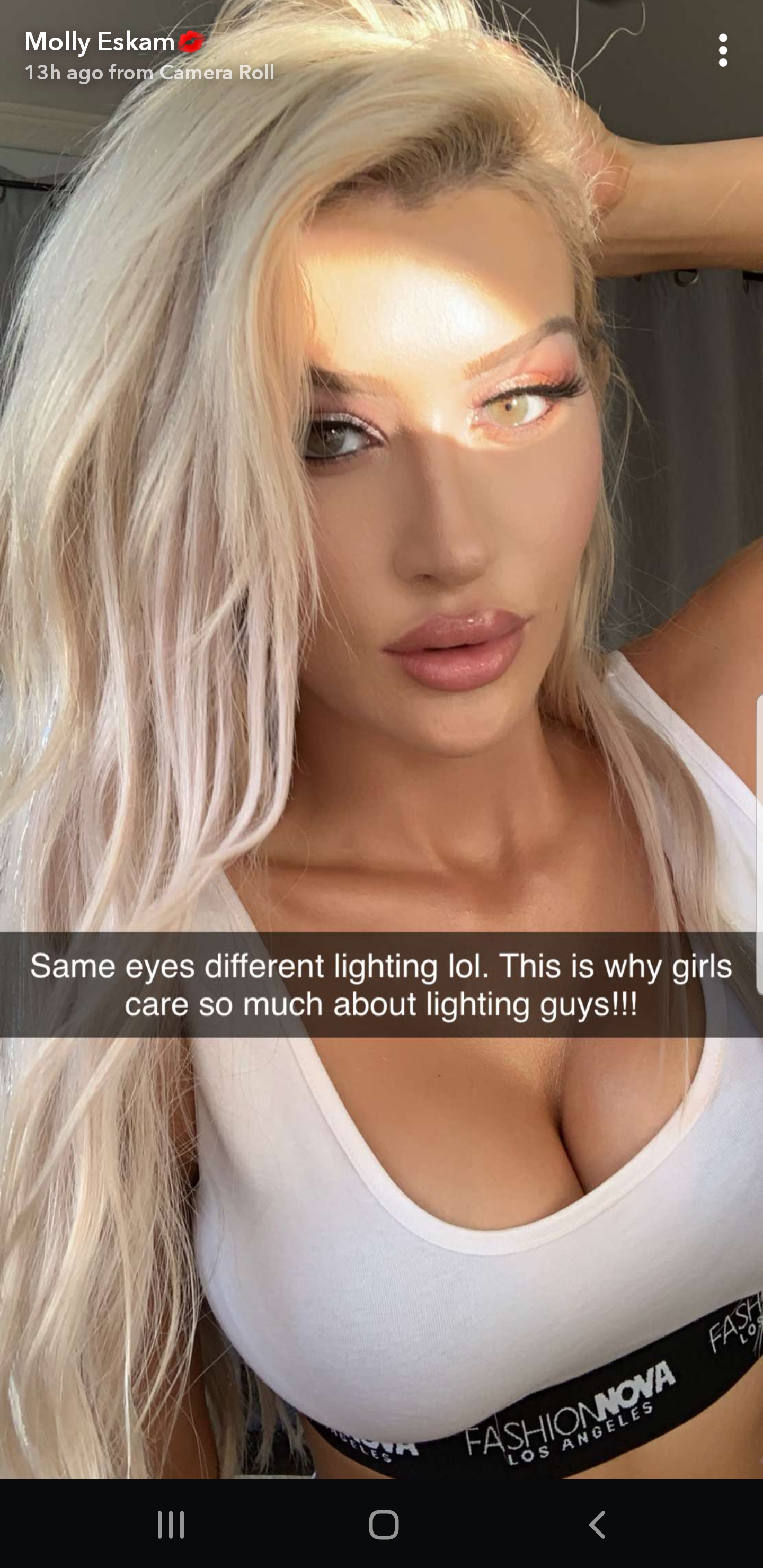 the lighting. | Scrolller