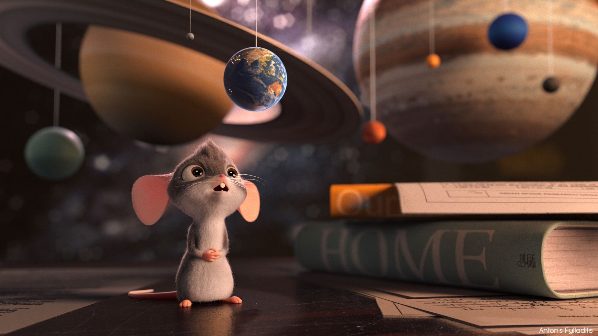The Little Curious Mouse by Antonis Fylladitis | Scrolller