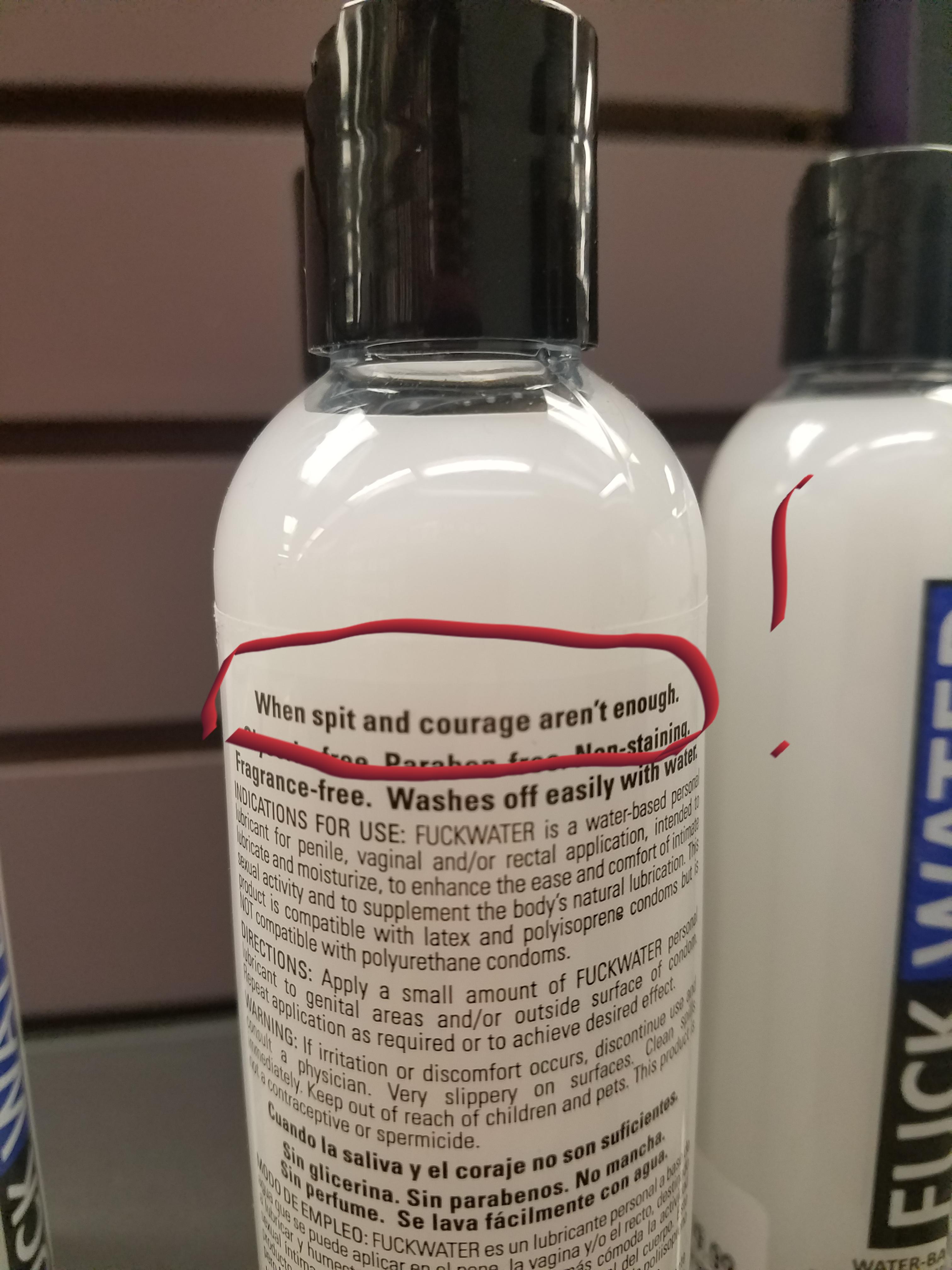 The lube at my store!💜😉 | Scrolller