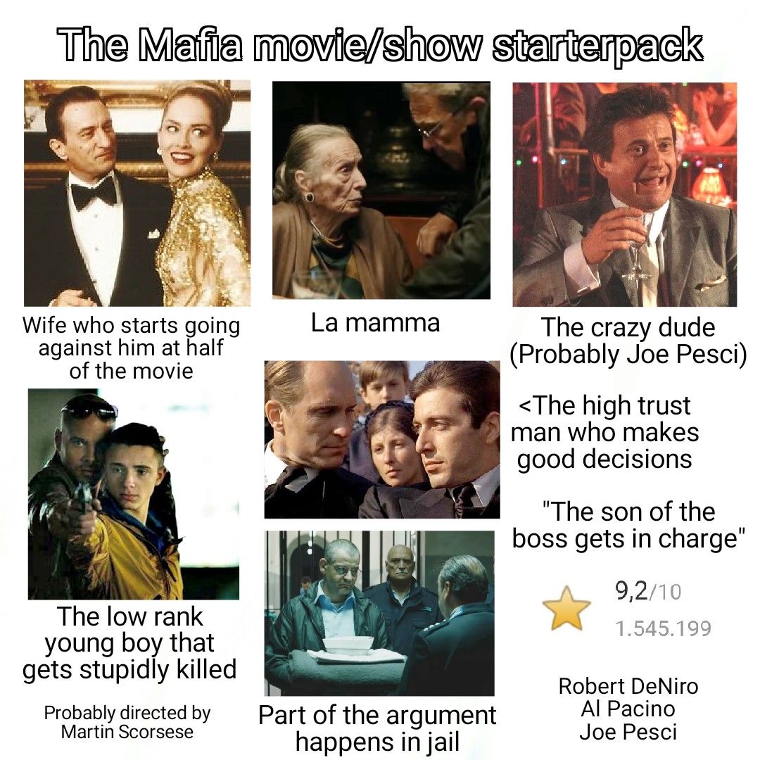 The Mafia movie starterpack | Scrolller