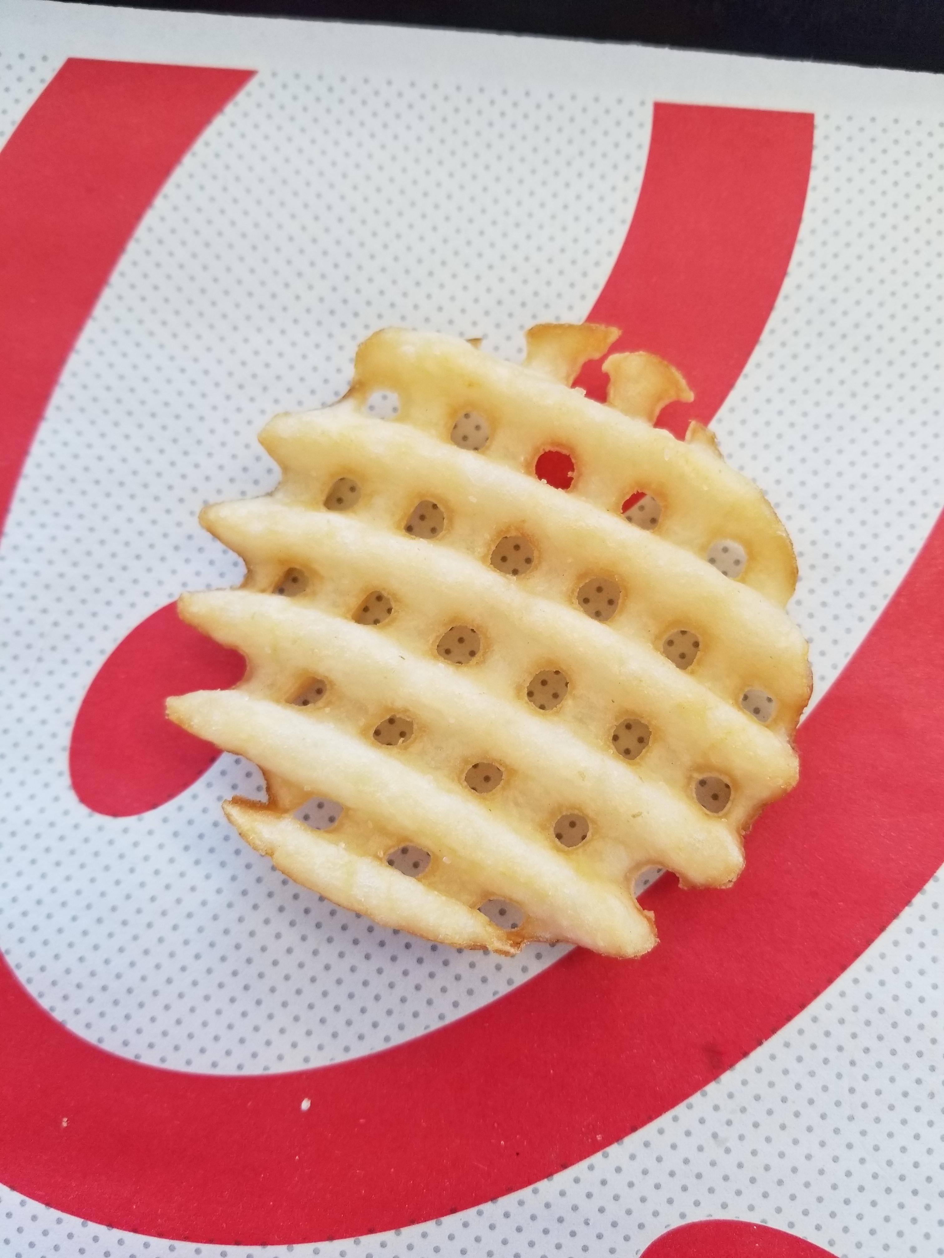 The most perfect waffle fry. | Scrolller