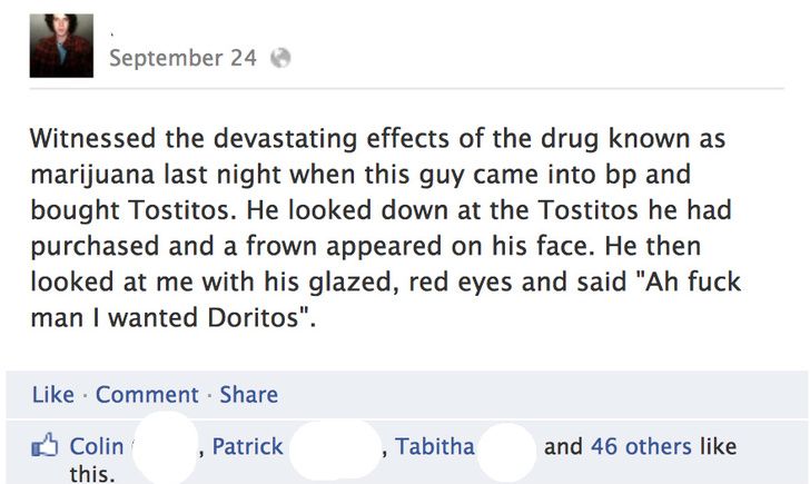 The negative effects of Marijuana | Scrolller