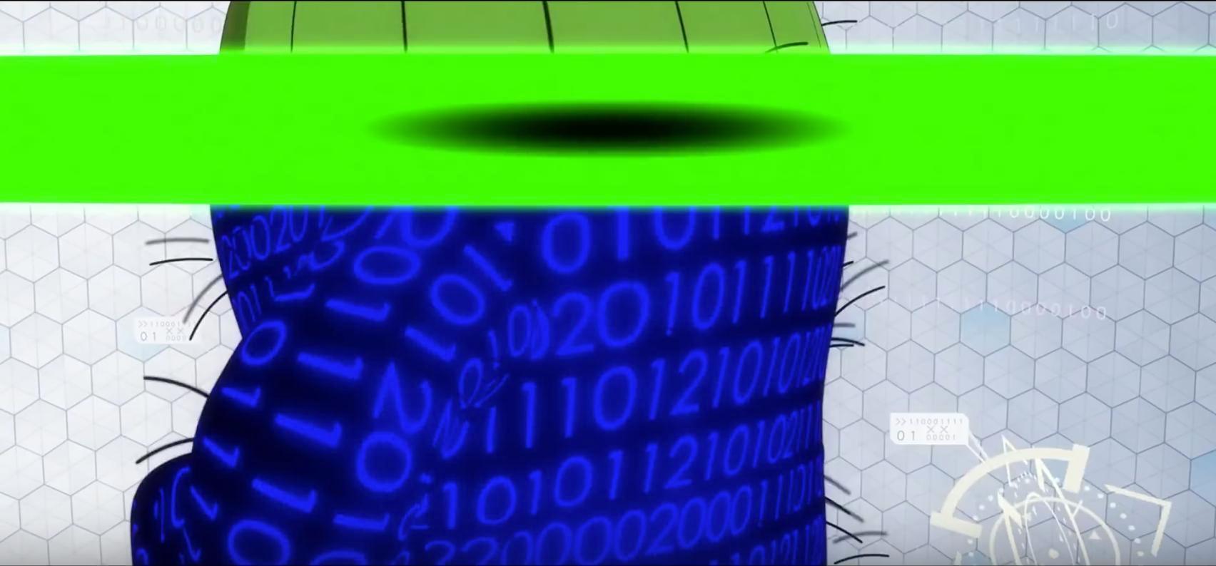 The new Digimon movie is using a very special type of binary on the Digivolution scenes | Scrolller