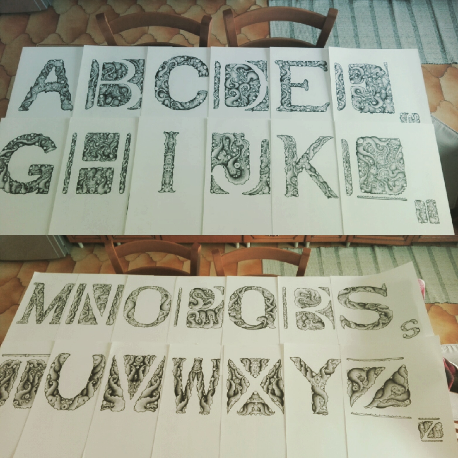 The nightmare Alphabet | Scrolller