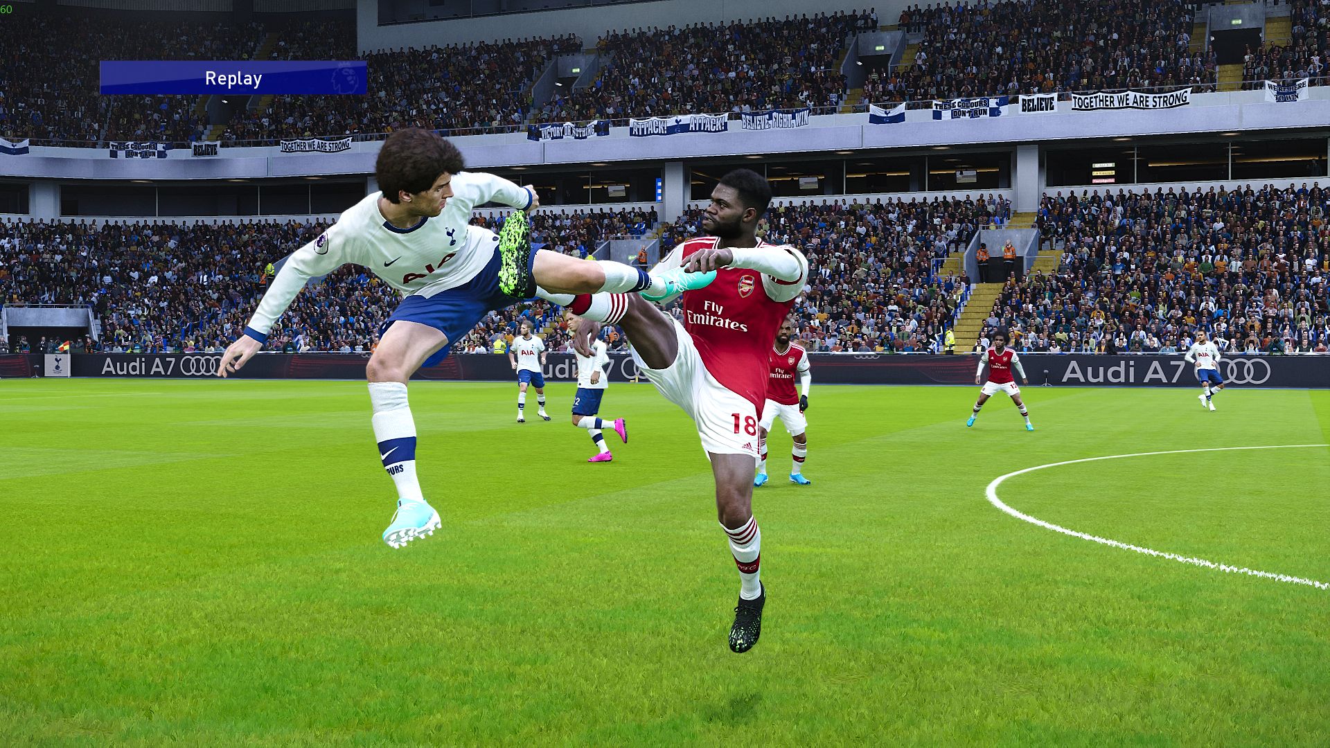 The North London Derby turned violent. | Scrolller