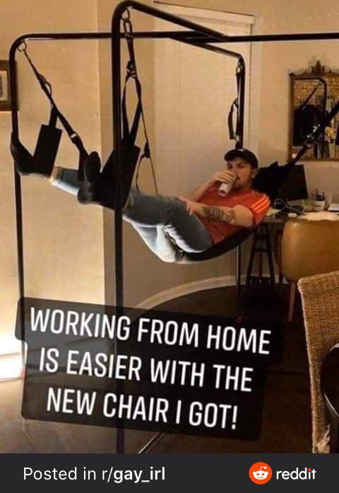 The office sling; for all your kinky work needs | Scrolller