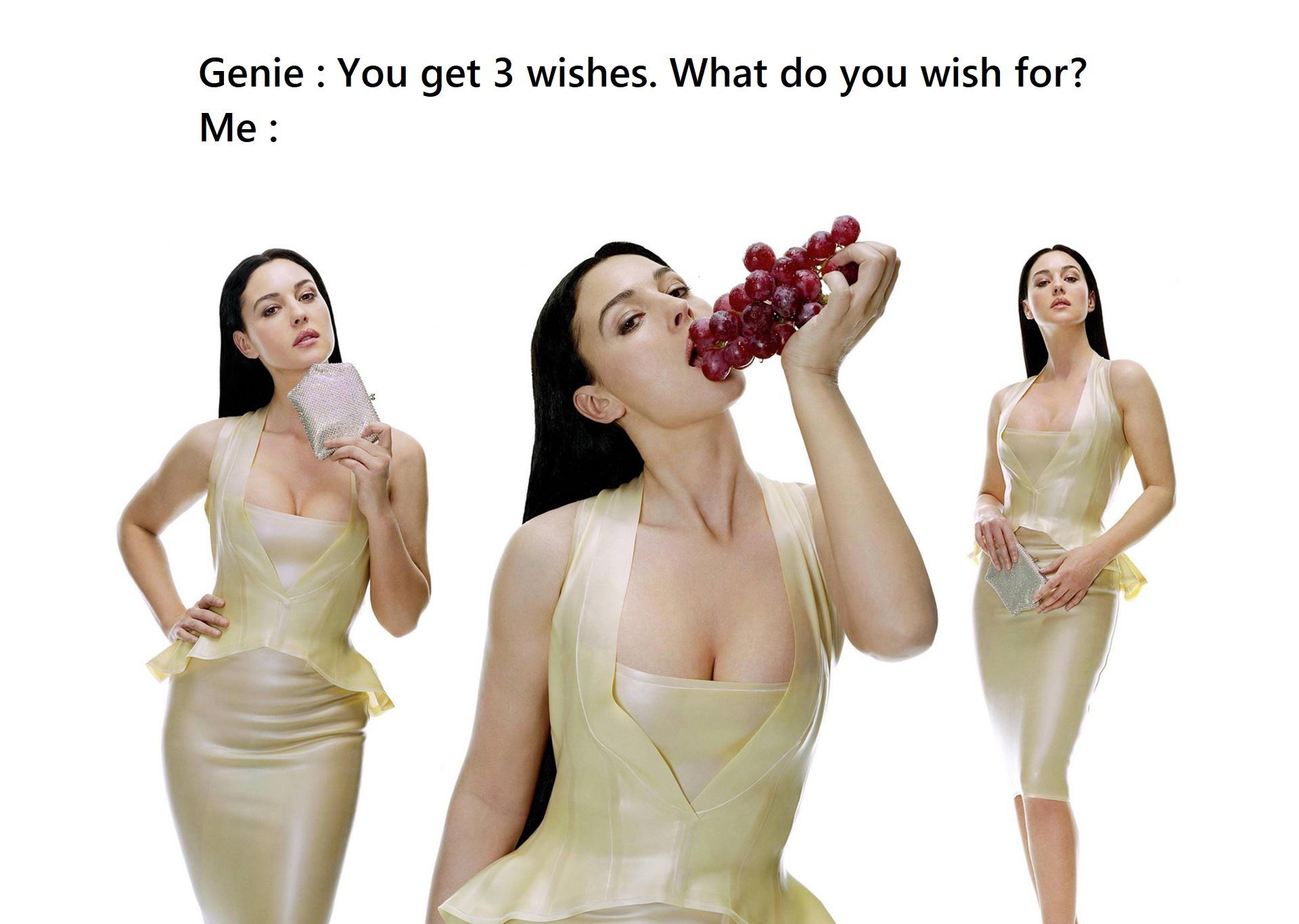 The only way to spend the three wishes. | Scrolller