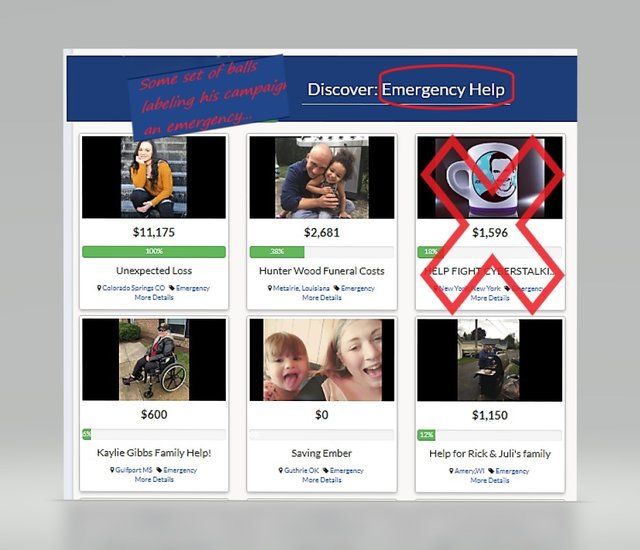 The Original Peri-Beggar has returned to social media... with an Emergency Free Funder Campaign ...